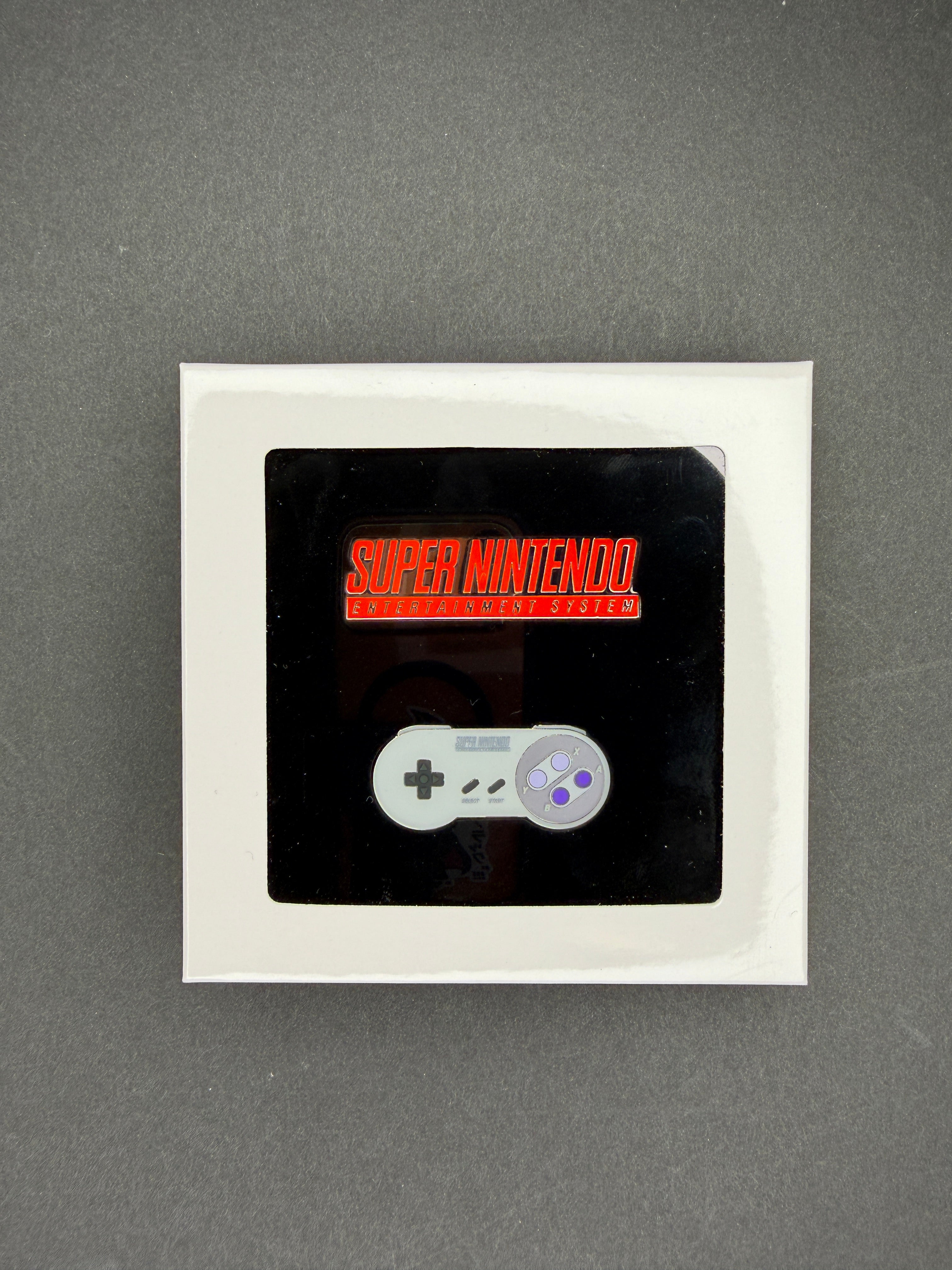 Nintendo Museum - Super Nintendo Entertainment System (SNES) Pin Set ...