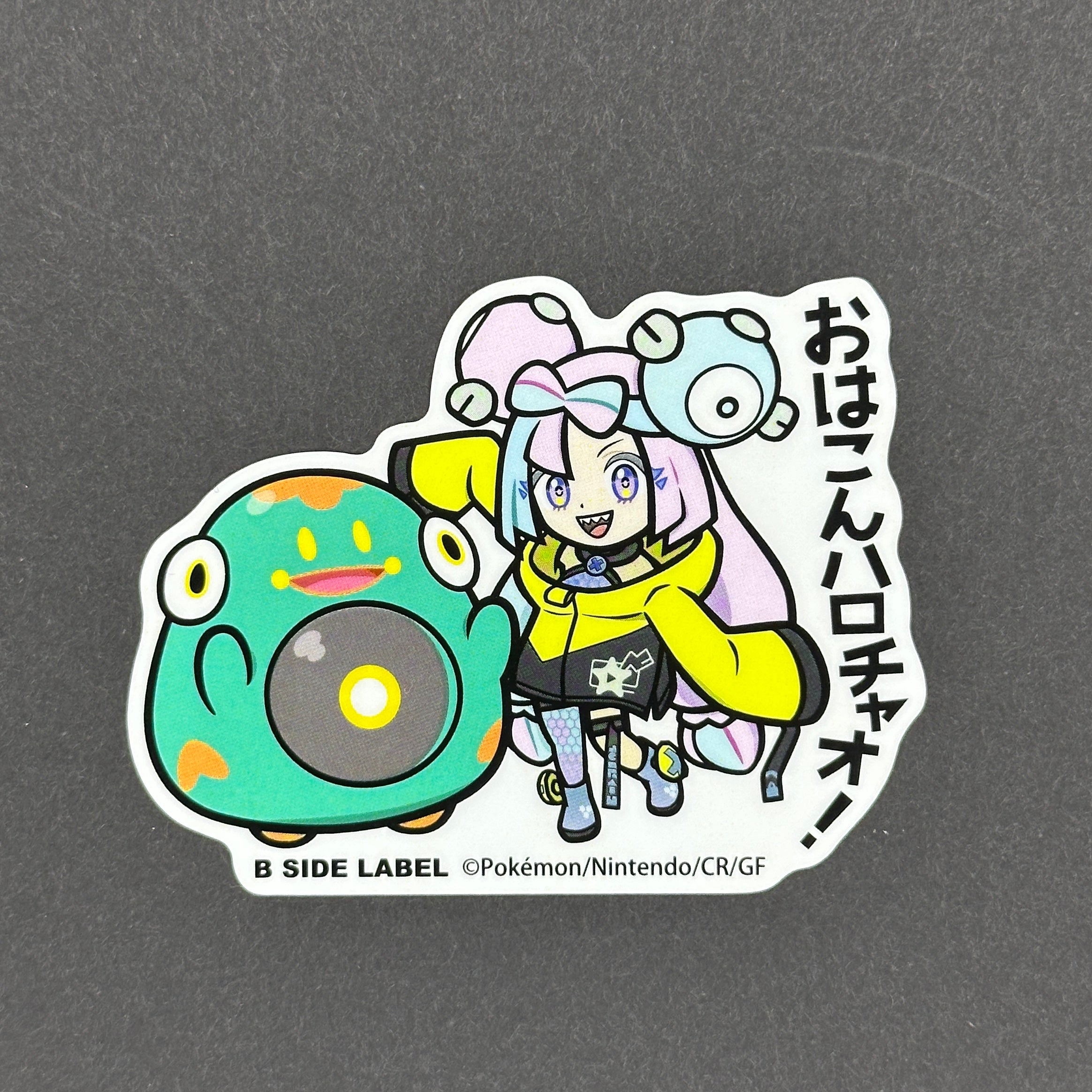 Pokémon - Iono & Bellibolt - B-Side Label Collab Sticker – eye hunt Legends